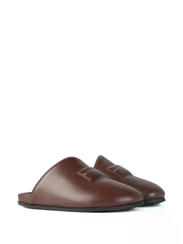 Givenchy Puffy Mules In Nappa Leather