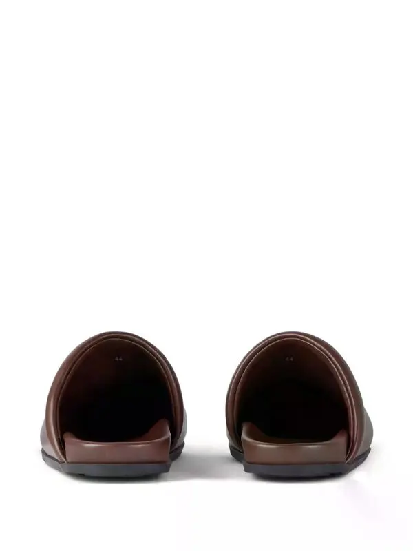 Givenchy Puffy Mules In Nappa Leather