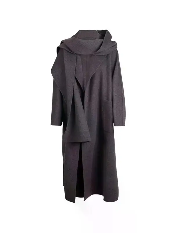 Max Mara Scarf-detail Coat