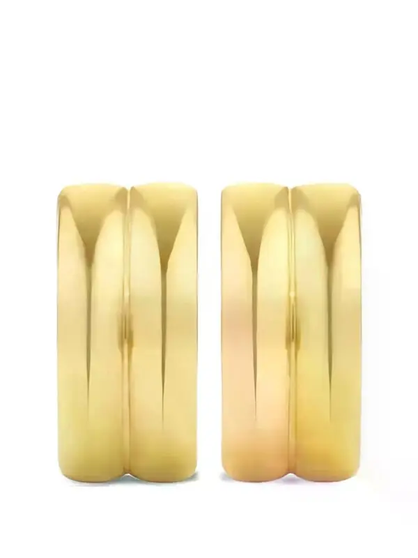 DINNY HALL Iceni Warrior Huggie Hoop Earrings - Gold