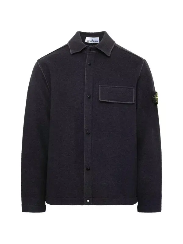 Stone Island 1200034 Micro Bouclé Overshirt