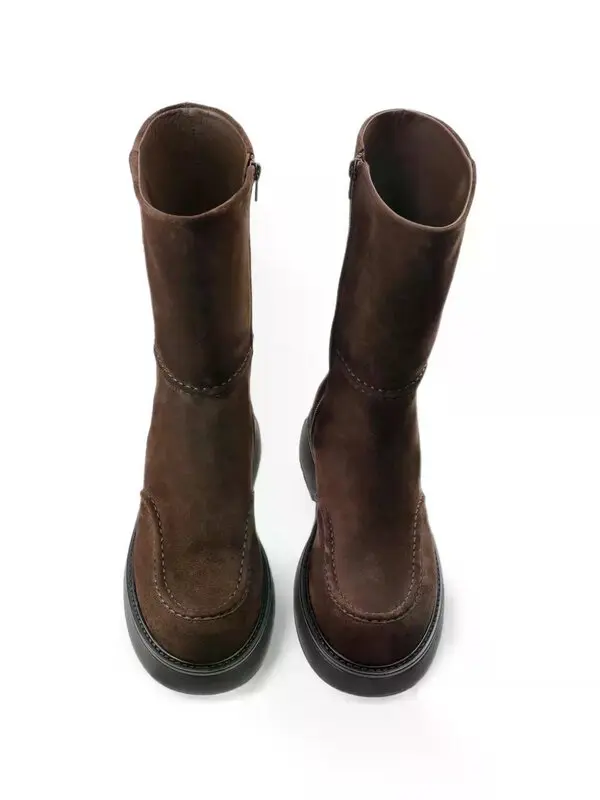 COPENHAGEN  Cph760 Suede Ankle Boots - Brown