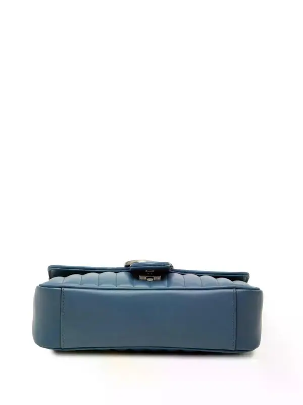 Gucci 2000-2015 Medium Gg Marmont Matelasse Calfskin Shoulder Bag