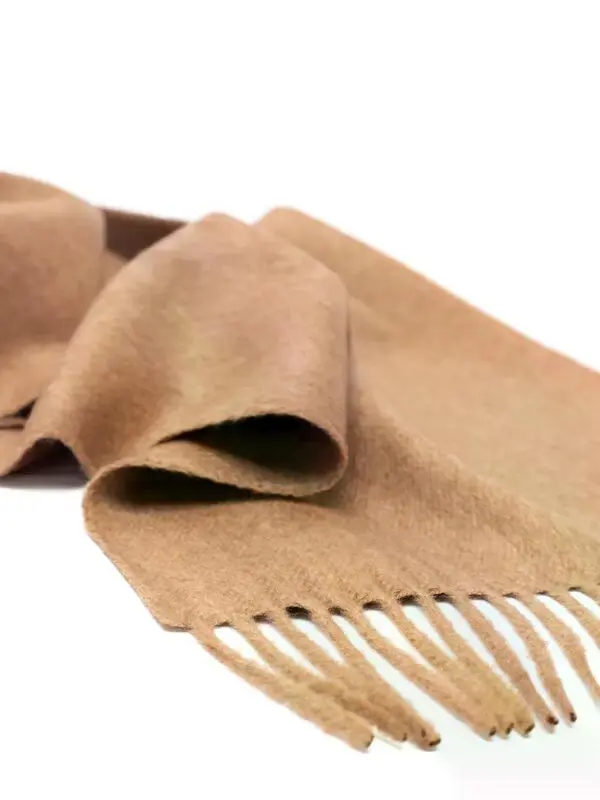Prada Fringed Silk Scarf