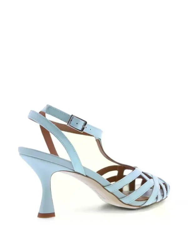 GIBALDI Patent-leather Cage Sandals