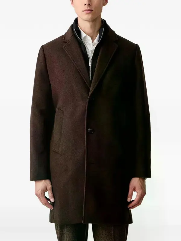Lindbergh Single-breasted Pocket Coat