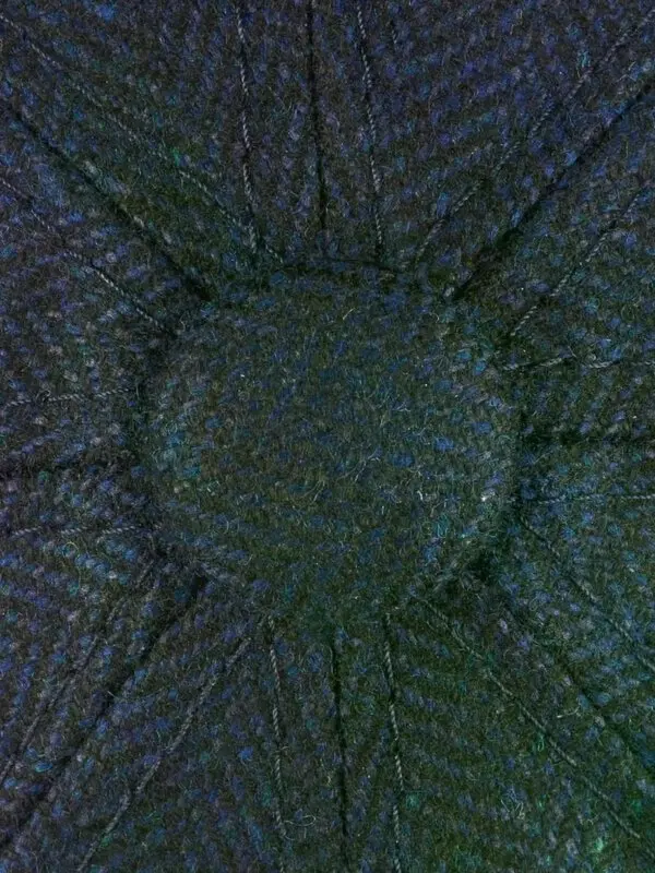 Stetson Herringbone Wool Flat Cap