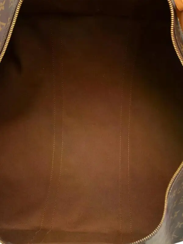 LOUIS VUITTON 1994 Monogram Keepall 60 Travel Bag - Brown