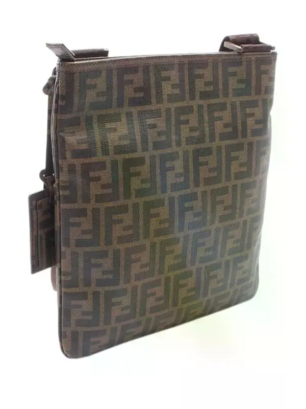 Fendi 2010-2026 Zucca Spalmati Crossbody Bag