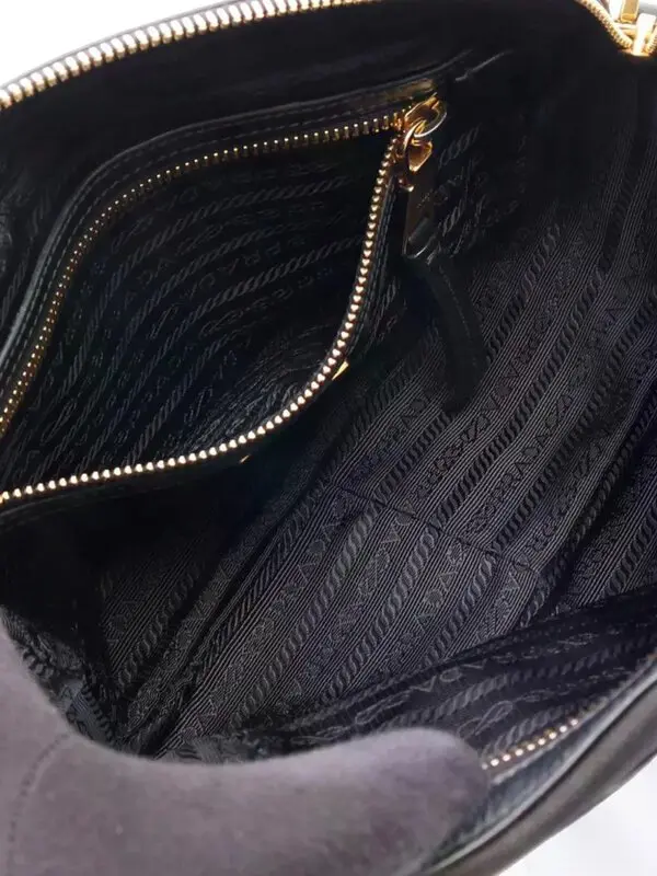 Prada 2013-2026 Canapa Logo Camera Bag Crossbody Bag