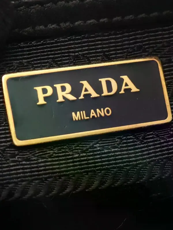 Prada 2013-2026 Canapa Logo Camera Bag Crossbody Bag