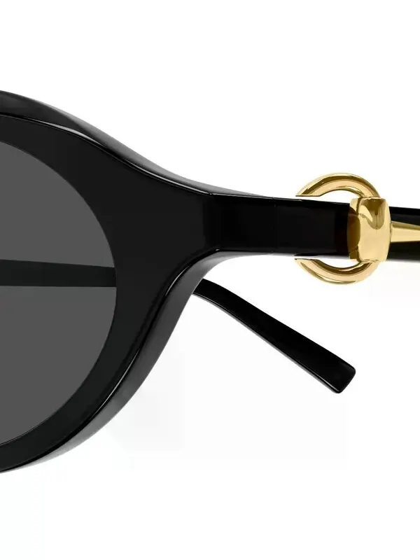Gucci Oval-frame Sunglasses