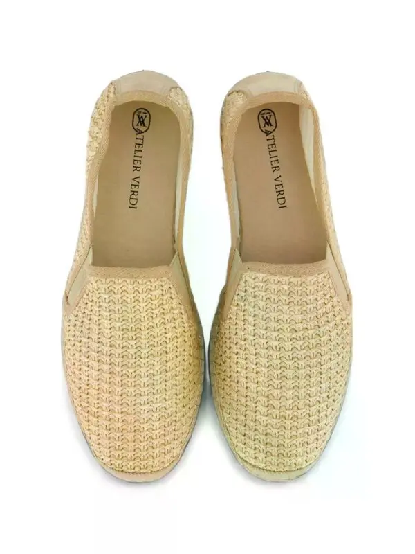 ATELIER VERDI Carlos Woven Espadrilles