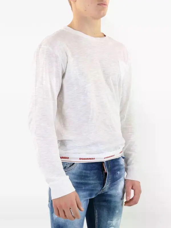 Dsquared2 Logo-tape Pocket T-shirt