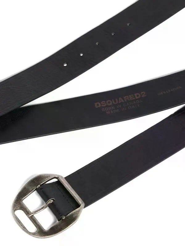 Dsquared2 Buckle-fastening Leather Belt