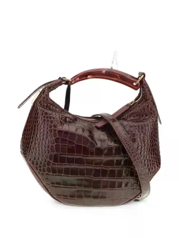 VISONA` Bengala Croc-effect Shoulder Bag