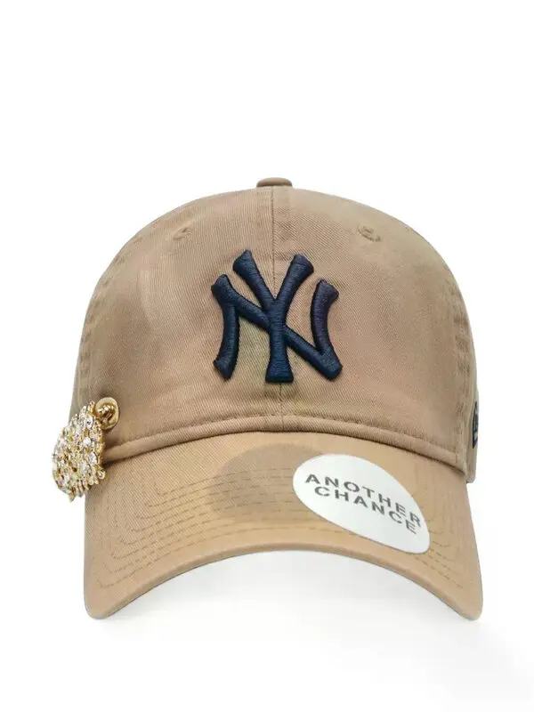 ANOTHER CHANCE Crystal-embellished Logo-embroidered Cap