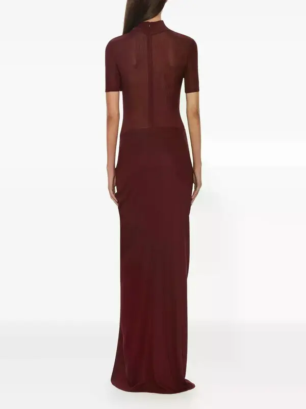 Christopher Esber Fusion Ruched Gown