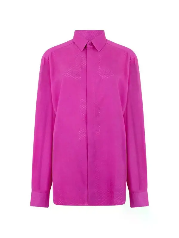 TOM FORD Perforated Long-sleeve Shirt