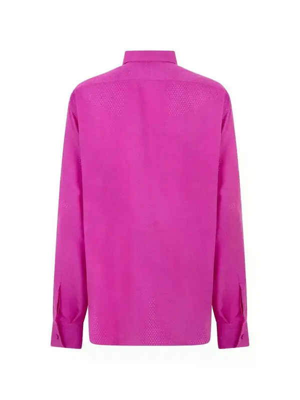TOM FORD Perforated Long-sleeve Shirt