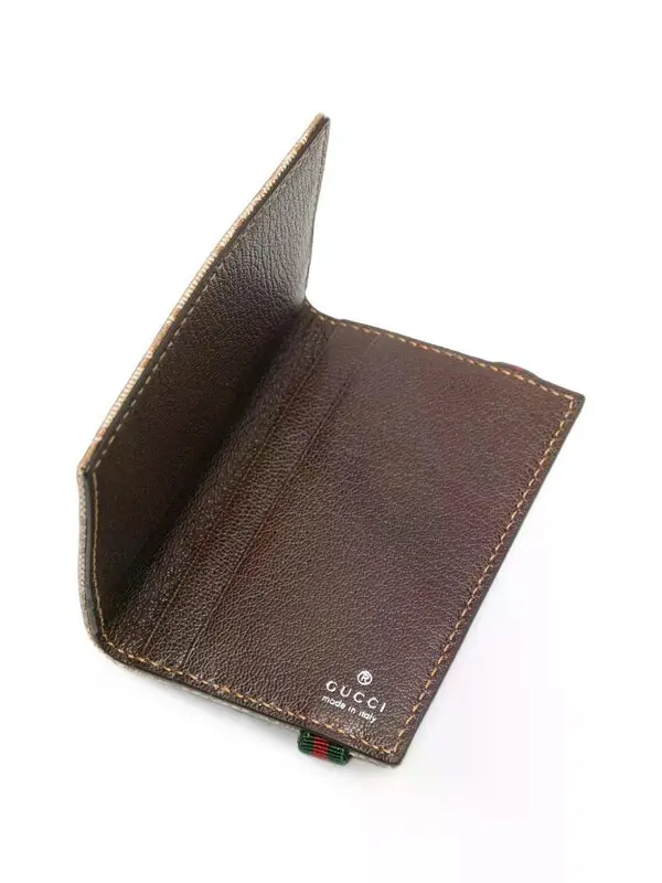 Gucci Gg Supreme Web Wallet