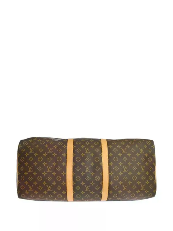 LOUIS VUITTON 1996 Monogram Keepall Bandouliere 60 Luggage Bag