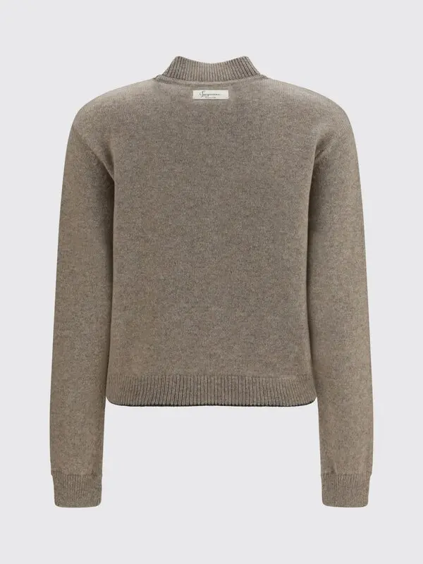 Jacquemus Long-sleeved Pure Cashmere Turtleneck Sweater - Beige