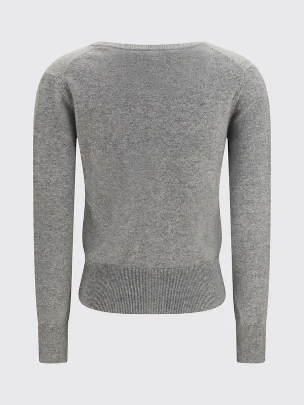 Extreme Cashmere V-neck Cardigan In 100% Cashmere - Grey