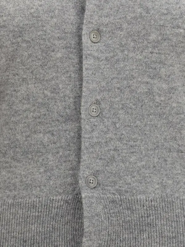 Extreme Cashmere V-neck Cardigan In 100% Cashmere - Grey