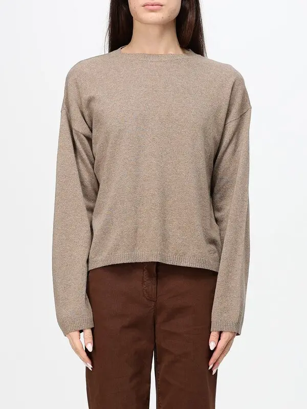 Woolrich Ribbed Wool And Cashmere Blend Crew-neck Sweater - Camel