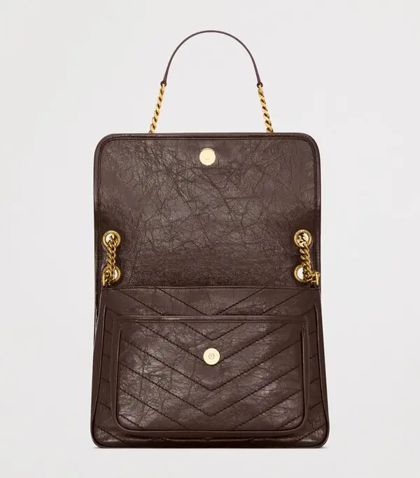 Saint Laurent Medium Leather Niki Shoulder Bag