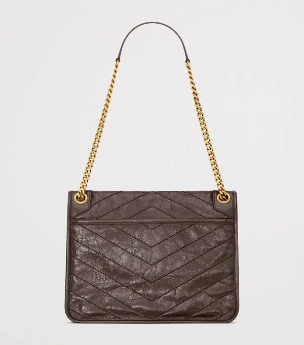 Saint Laurent Medium Leather Niki Shoulder Bag