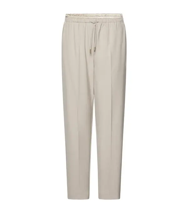 Marella Drawstring Straight Trousers