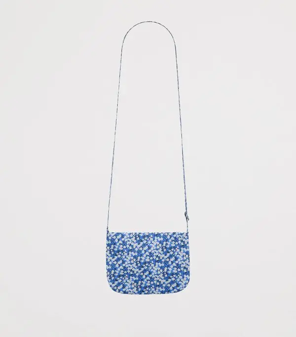 Trotters Cotton Liberty Print Coin Purse - Blue