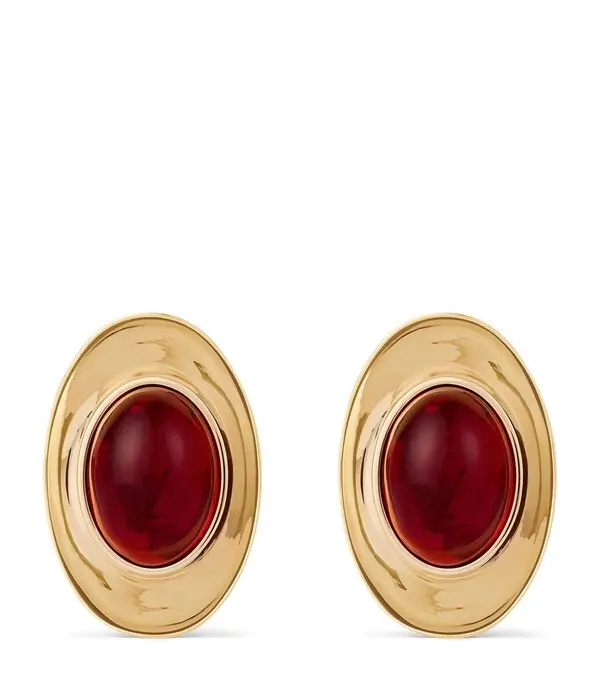 Givenchy Sculpted Gem Earrings