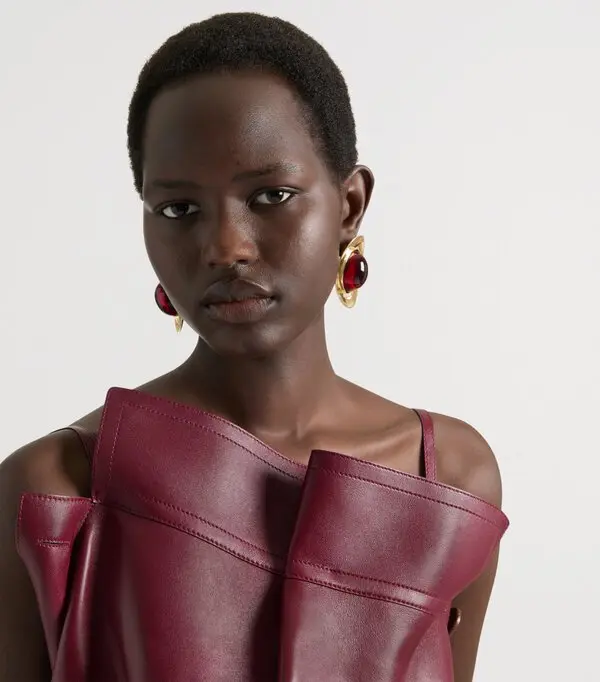 Givenchy Sculpted Gem Earrings