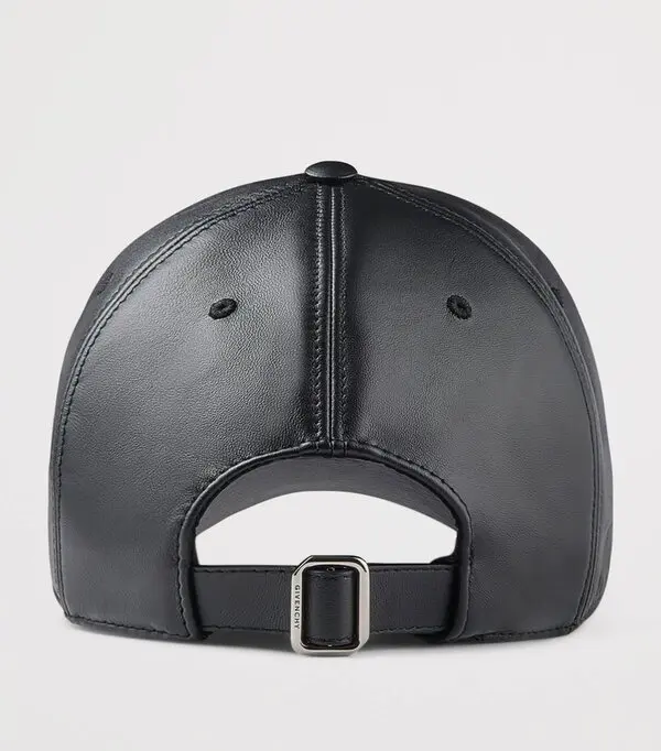 Givenchy Lambskin Logo Baseball Cap