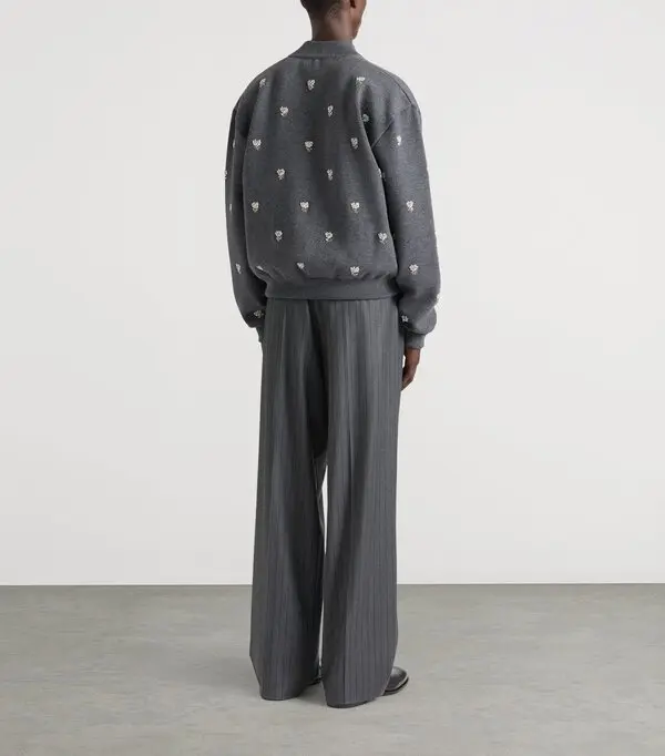 Givenchy Wool Embroidered Bomber Jacket