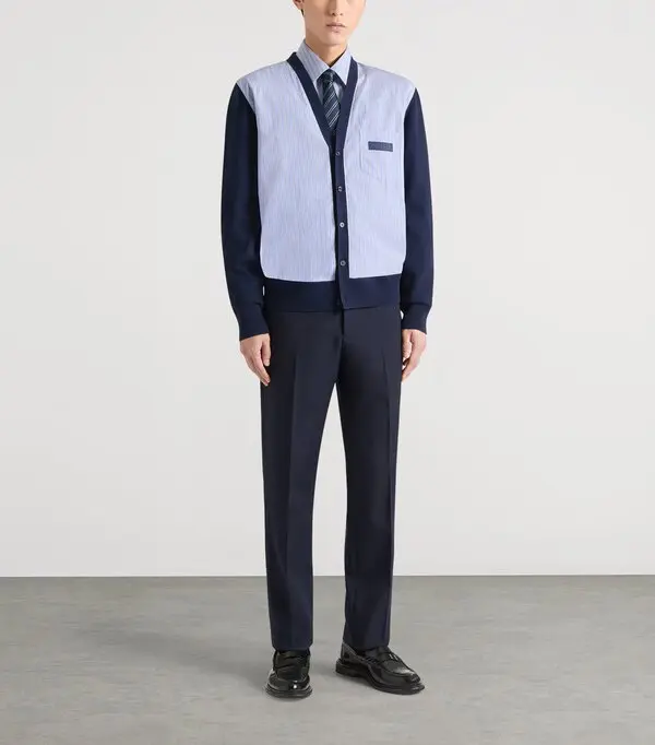 Givenchy Wool Slim Tailored Trousers