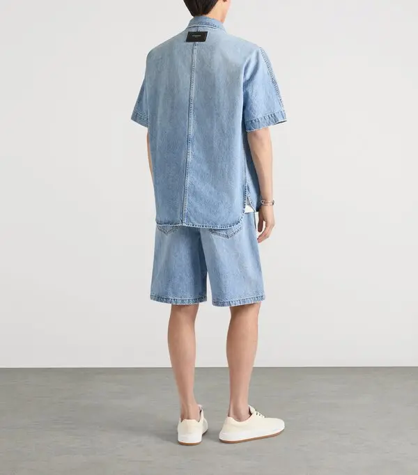Givenchy Couture Seam Denim Shorts