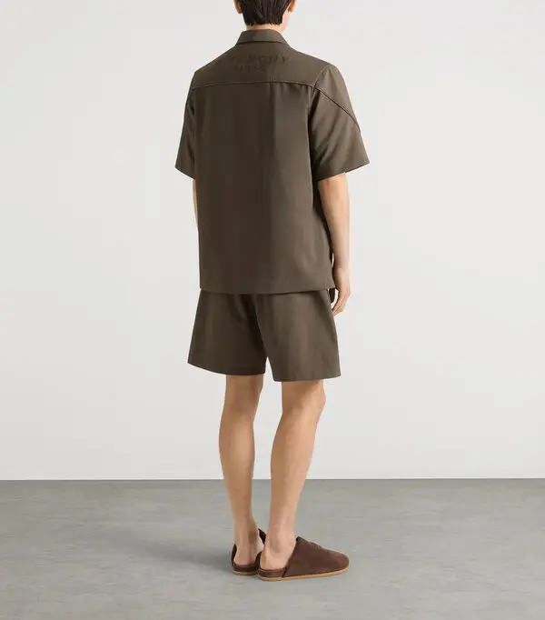 Givenchy Elasticated Couture Seam Shorts