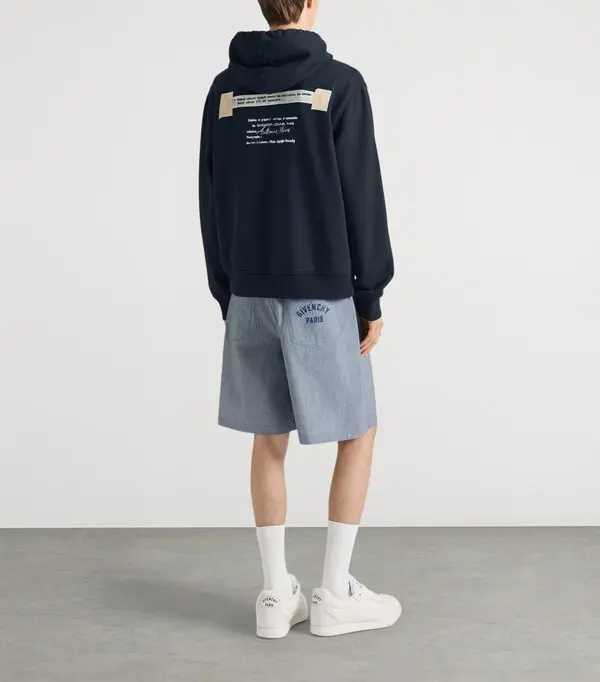 Givenchy Fleece Couture Seam Archives Hoodie
