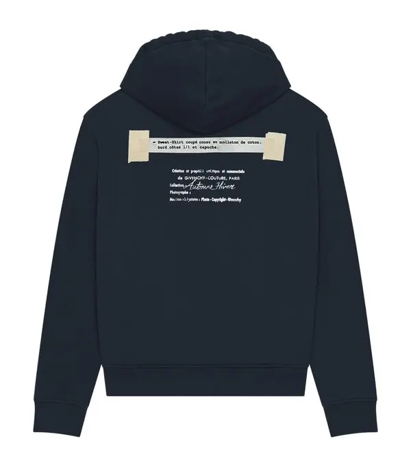 Givenchy Fleece Couture Seam Archives Hoodie