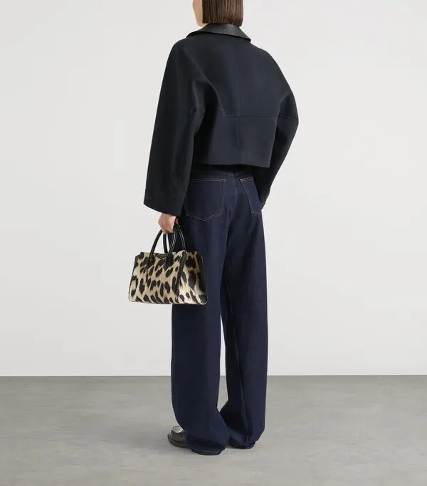 Givenchy Cotton-wool Cropped Jacket