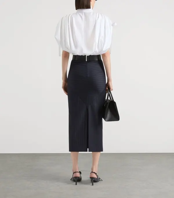 Givenchy Wool Midi Skirt