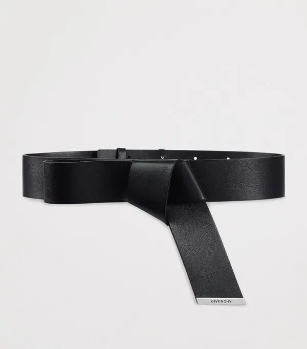 Givenchy Leather Windsor Knot Belt