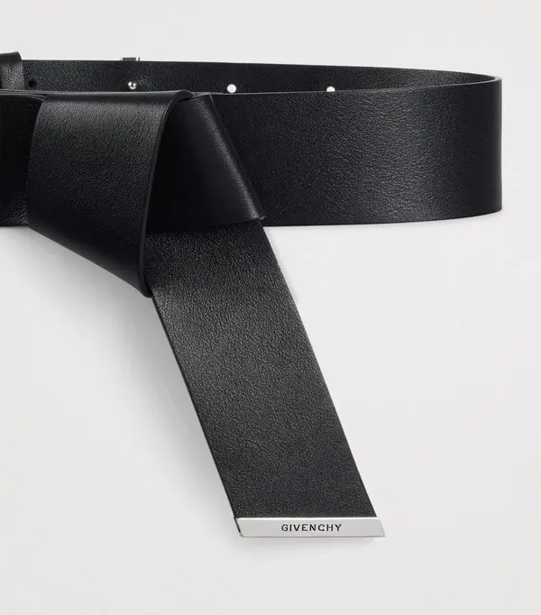 Givenchy Leather Windsor Knot Belt