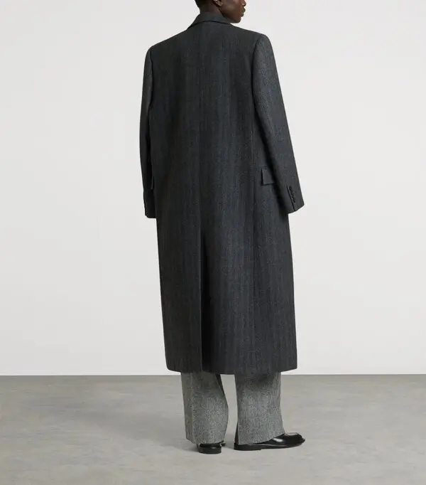 Givenchy Wool Longline Coat