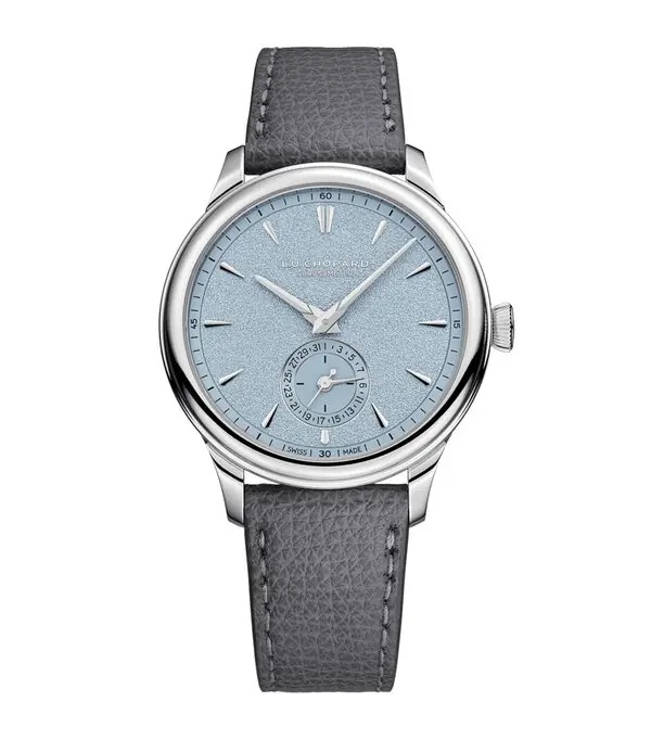 Chopard Platinum L.u.c Quattro Mark Iv - Silver