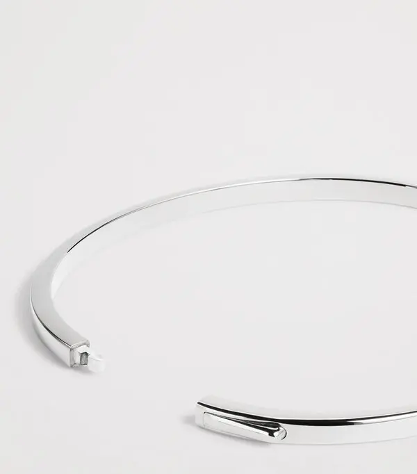 Monica Vinader Sterling Essential Slim Bangle